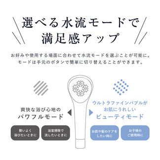 ボリーナ アヴァンティ TK-7300｜選べる2つの水流 ハイベンドモデル ウルトラファインバブルシャワーヘッド｜特別なギフトに｜TKS公式 ...